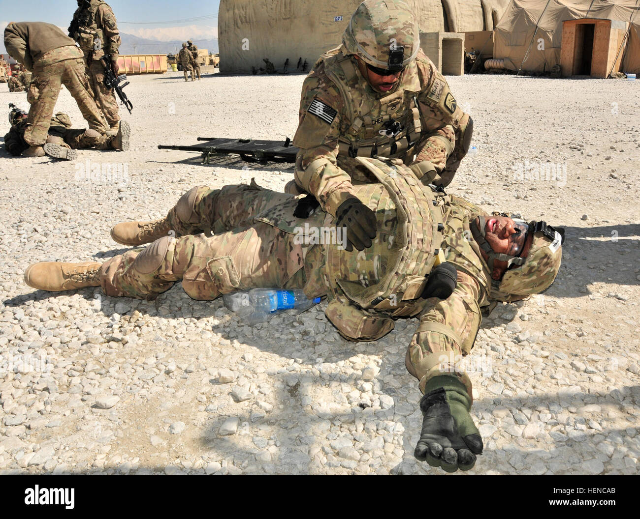 A Soldier assigned to the 51st Transportation Company, 77th Combat ...
