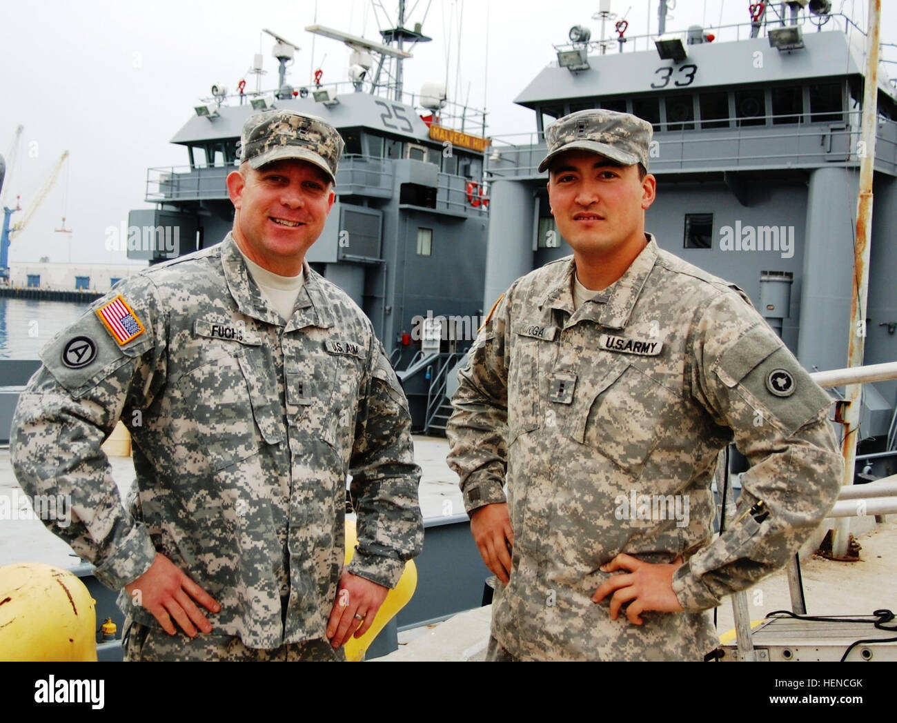 Warrant Officer 2 Douglas Fuchs, pilot of the U.S. Army Vessel ...
