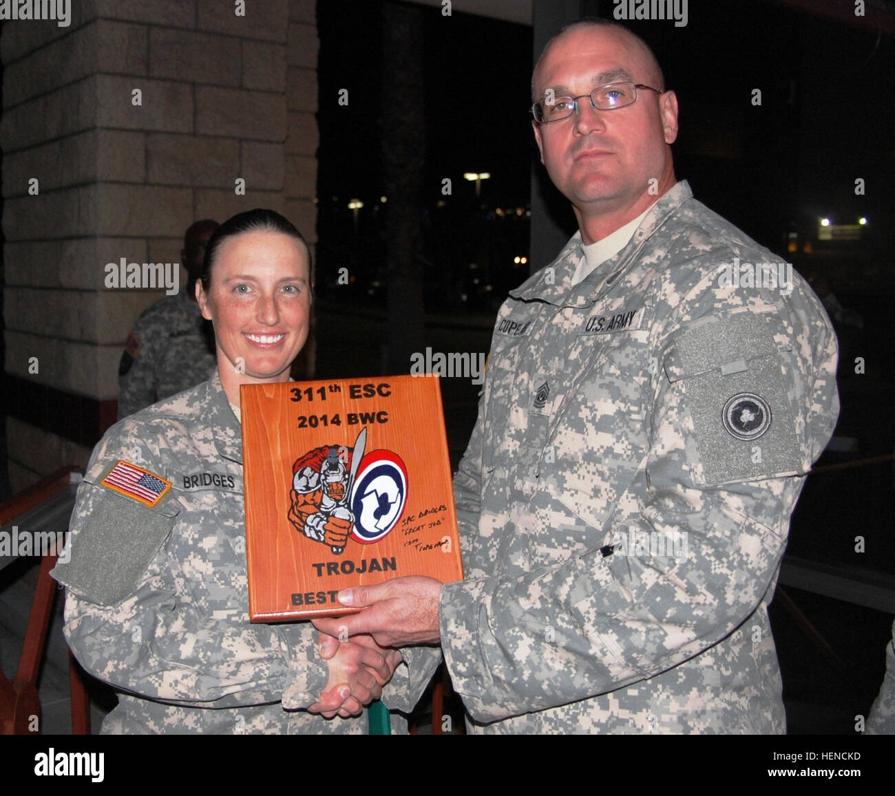 Command Sgt. Maj. Ted Copeland, 311th Sustainment Command ...