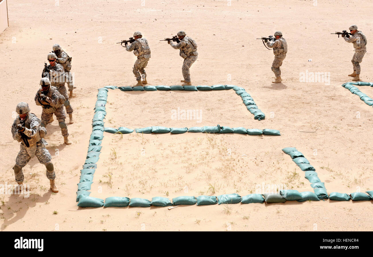 Soldiers of Company D, 1st Battalion, 67th Armor Regiment, 2nd Armored ...