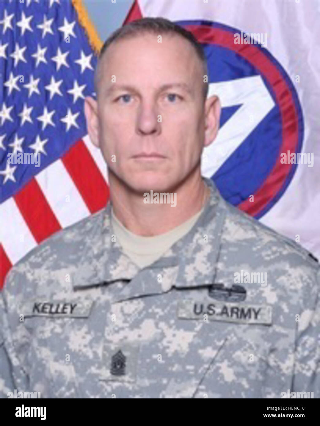 Command Sgt. Maj. Ronnie R. Kelley, U.S. Army Central senior enlisted ...