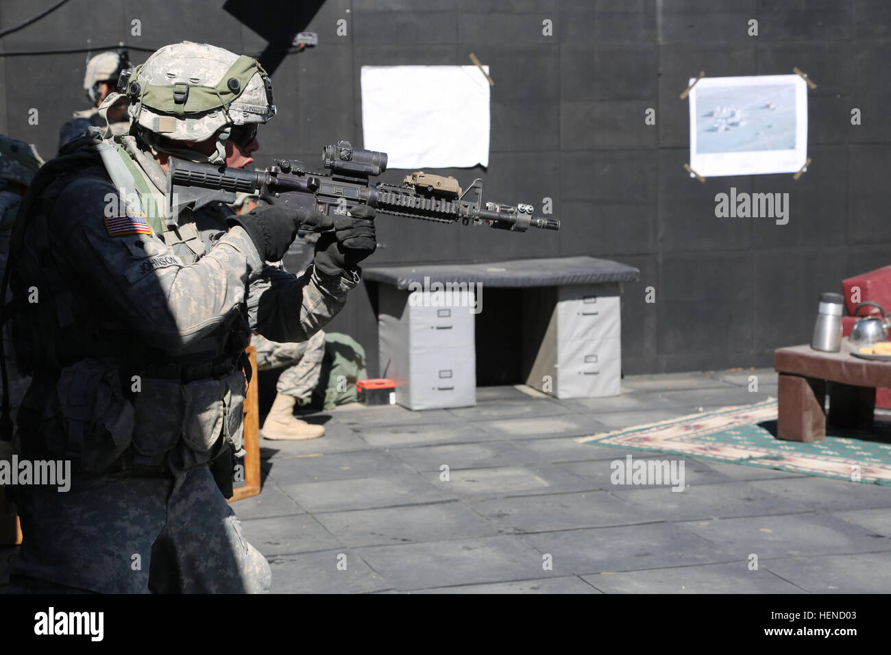 U.S. Army soldiers from 3rd Stryker Cavalry Regiment "Brave Rifles ...