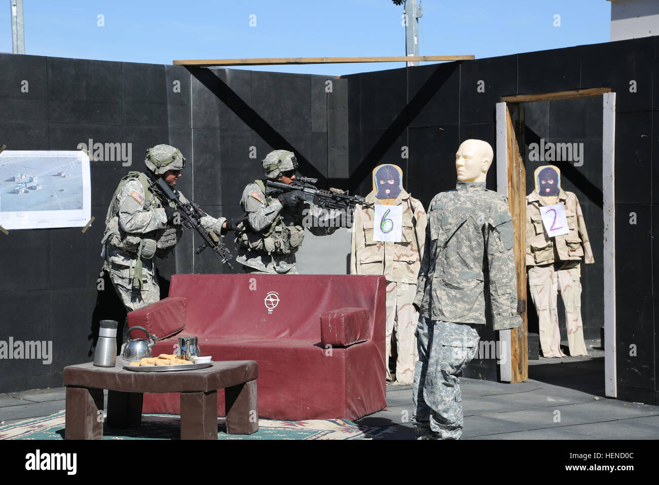 U.S. Army soldiers from 3rd Stryker Cavalry Regiment "Brave Rifles ...