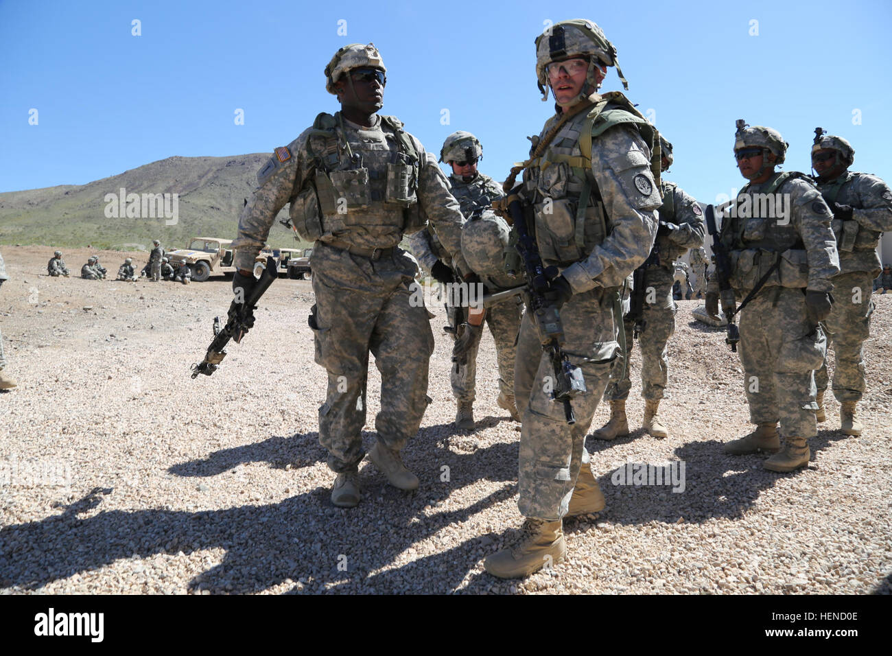 U.S. Army soldiers from 3rd Stryker Cavalry Regiment "Brave Rifles ...