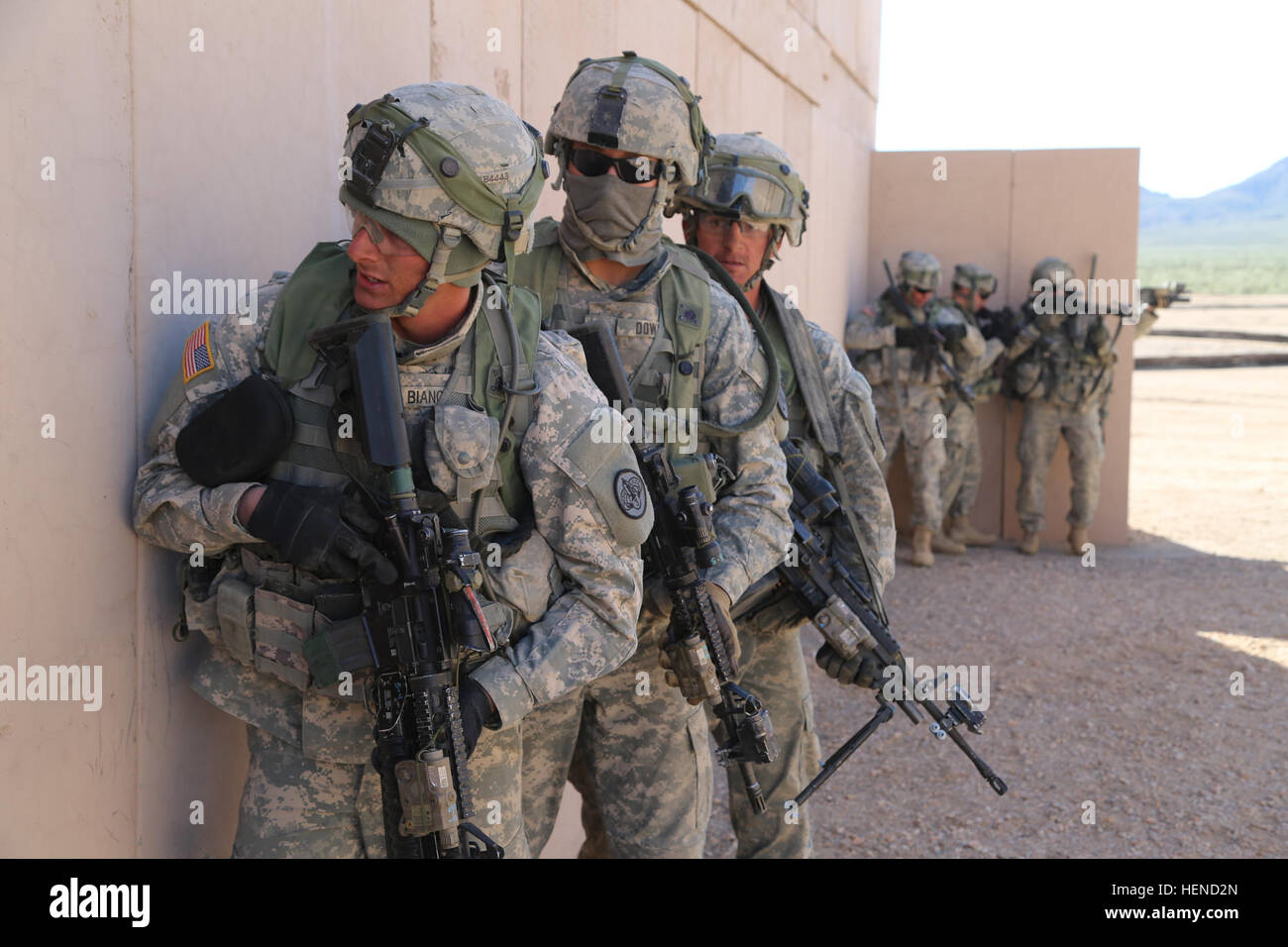 U.S. Army soldiers from Apache Troop, 1st Squadron, 3rd Cavalry ...