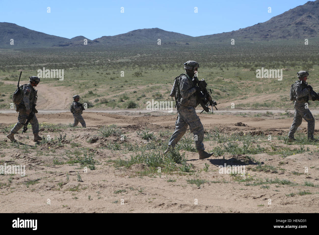 Apache Troop, 1st Squadron, 3rd Cavalry Regiment Soldiers conducted ...