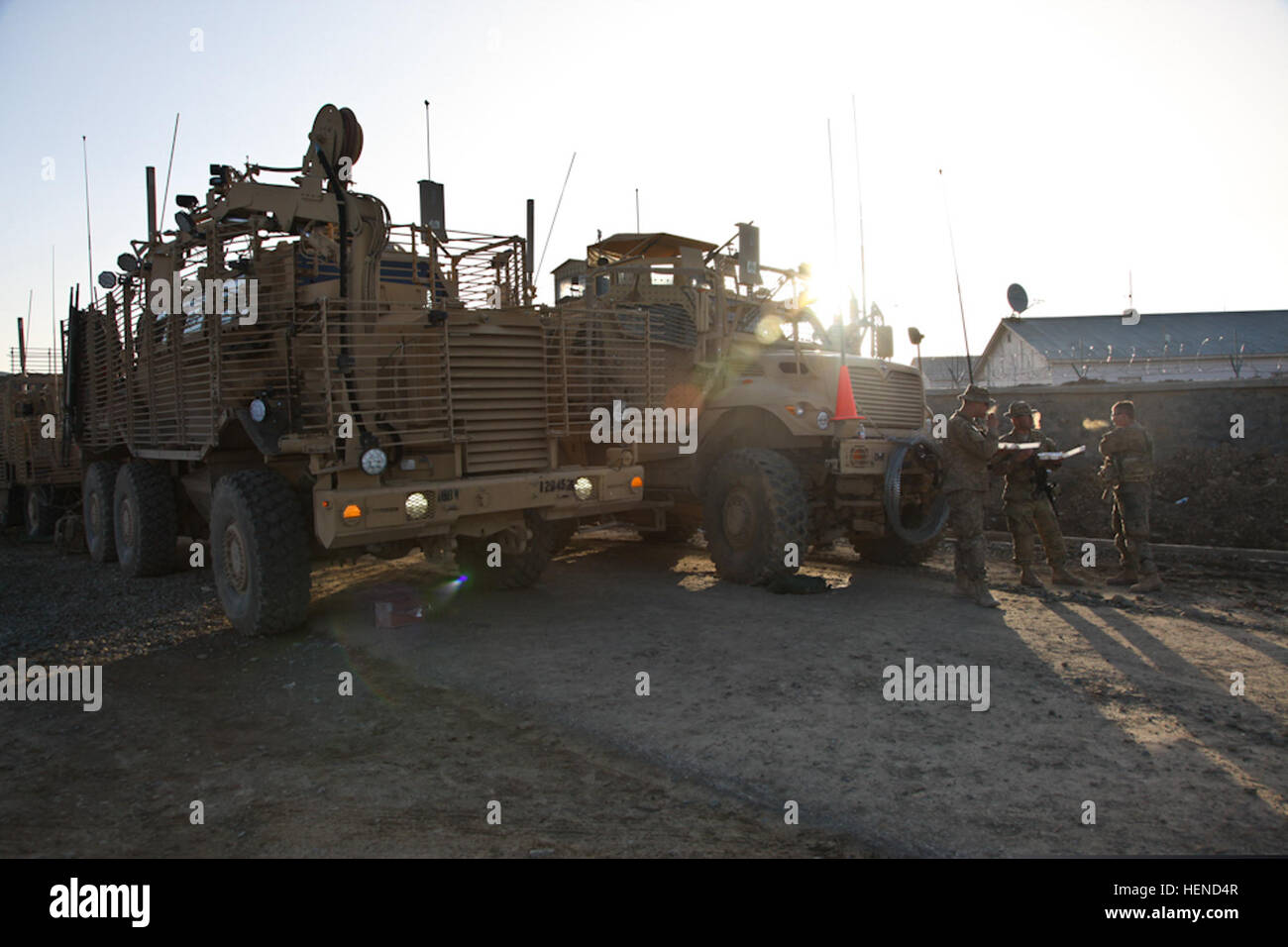 Route clearance patrol hi-res stock photography and images - Alamy