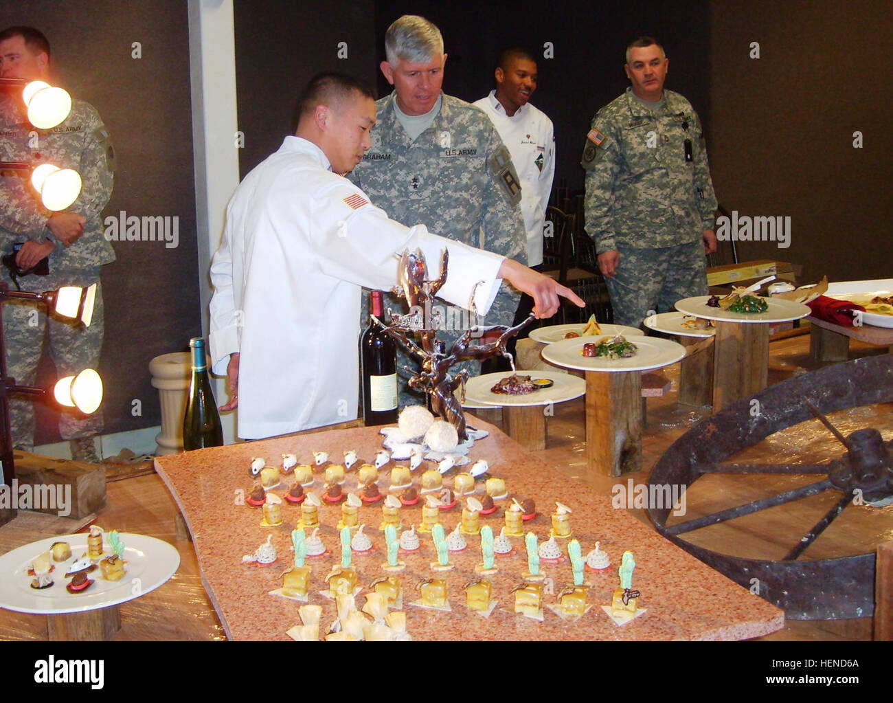 Sgt. Steven Behr, food service noncommissioned officer, Warhorse Dining ...