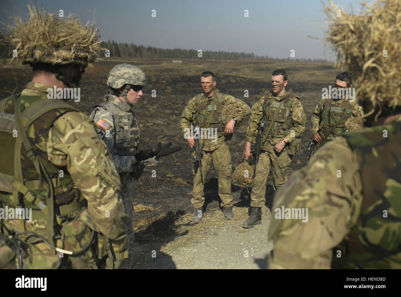 Ben Torgersen (center), a U.S. Army 2nd Lt. and a current cadet at the ...