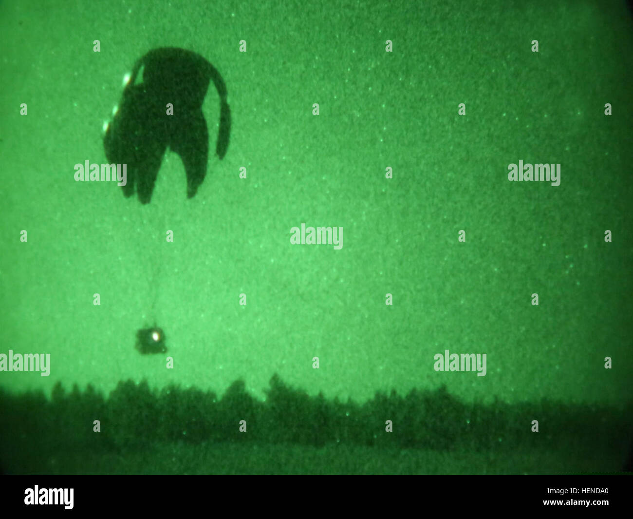 U.S. Army Special Forces Soldiers conduct a low-cost, low-altitude ...