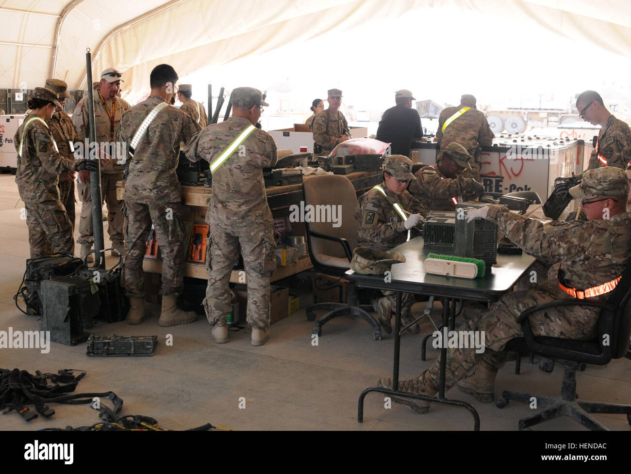 Soldiers with the Vallejo, Calif.-based 349th Quartermaster Company ...