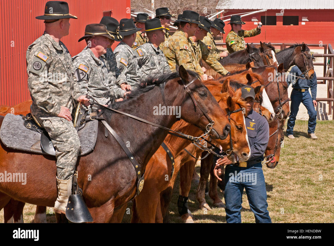 Brig. Gen. Michael Bills, 1st Cavalry Division commanding general, and ...