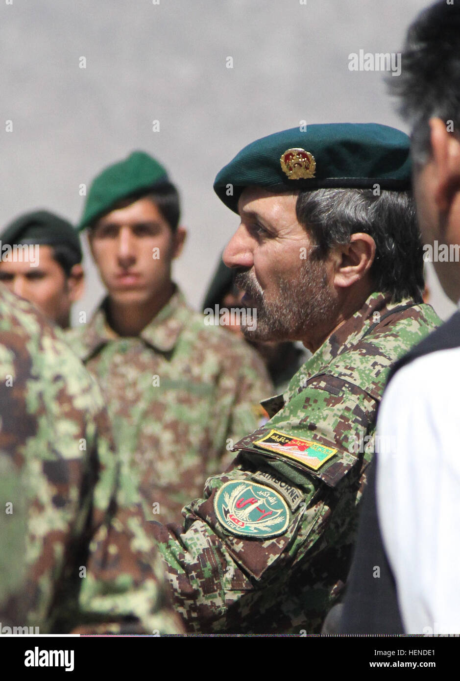 Maj. Gen. Abdul Hamid, commander of the Afghan National Army's 205th ...