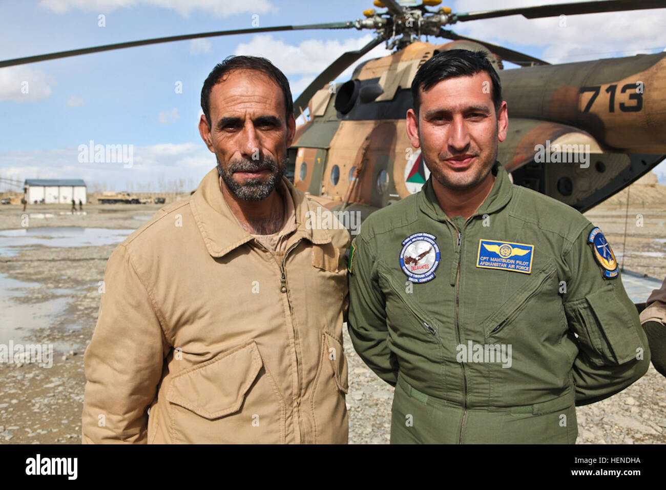 Afghan pilots hi-res stock photography and images - Alamy