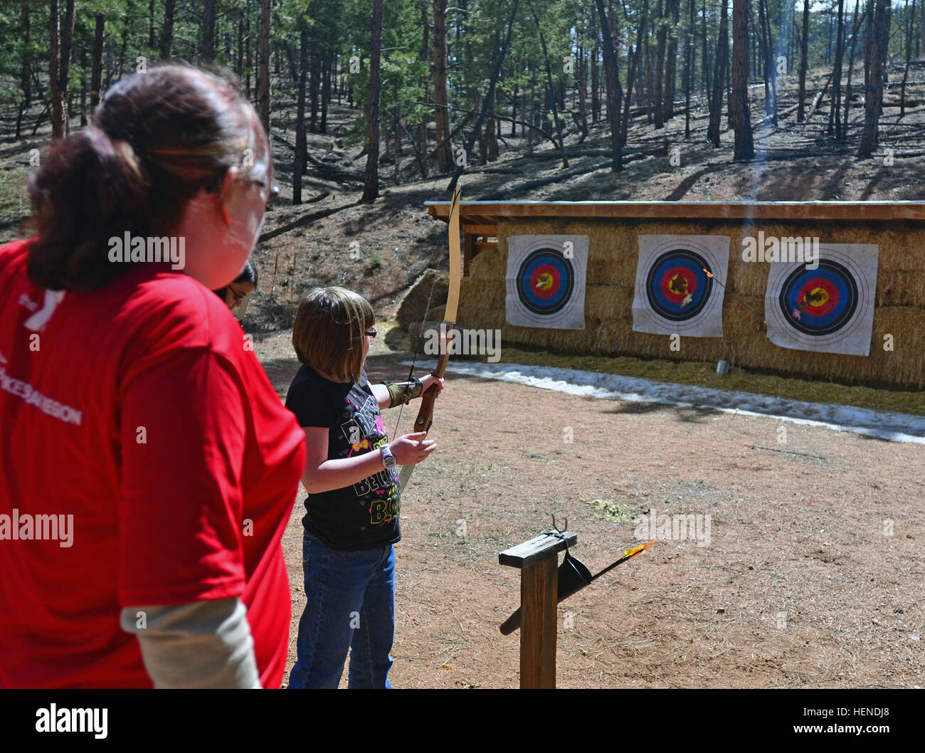Jenn Gilbert, chaperone and wife of a 4th Combat Aviation Brigade ...
