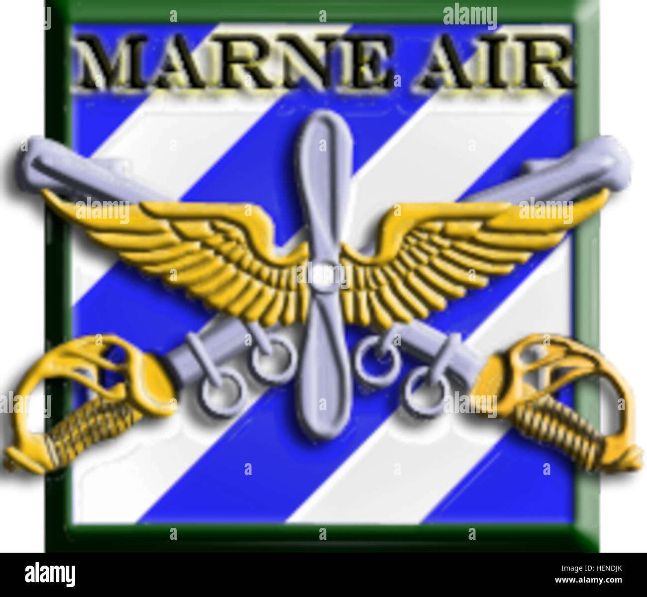 3rd CAB Crest Stock Photo - Alamy