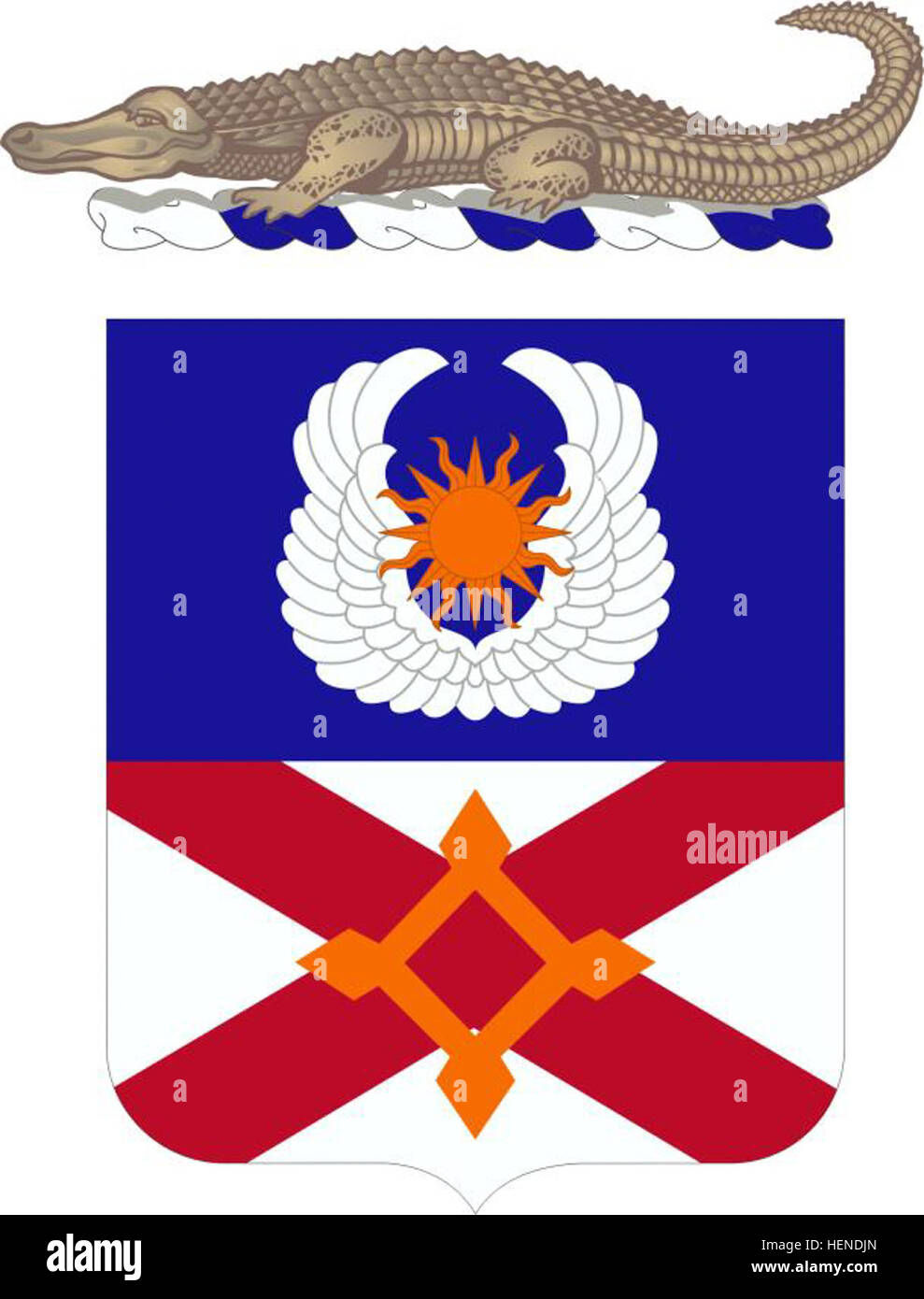 111th Aviation Regiment Coat of Arms Stock Photo - Alamy