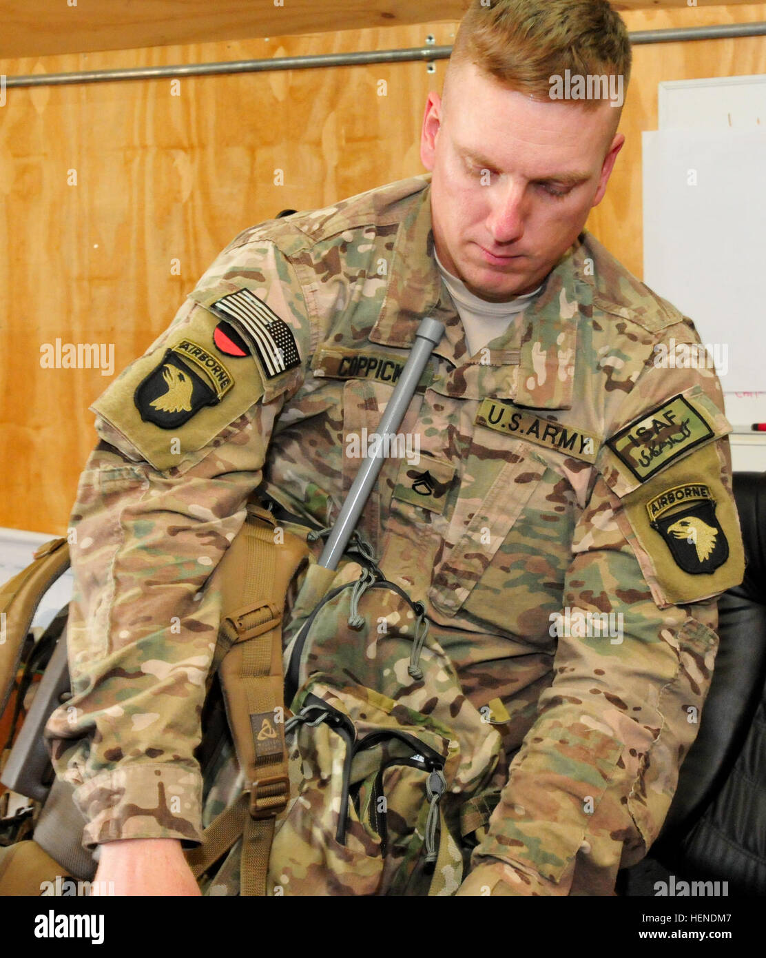 Staff Sgt. Stephen Coppick, 2nd Brigade Combat Team, 101st Airborne ...