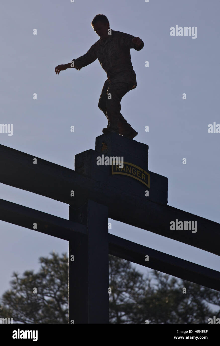 U.S. Marine Corps Staff Sgt. Matt Storment, assigned to the Airborne ...