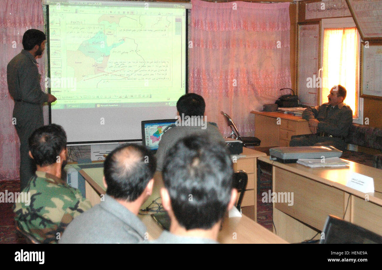 Joint regional afghan national police center hi-res stock photography ...