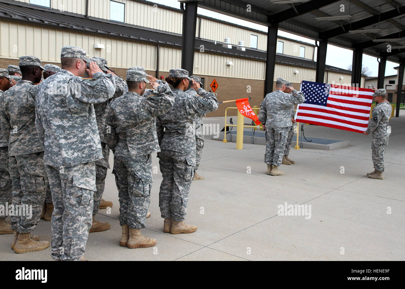 Spc. Yemima Tarber, a communications specialist with Charlie Company ...