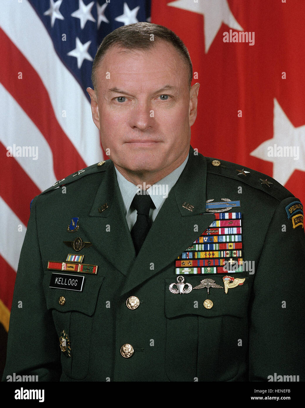 Major General Joseph K. Kellogg Jr., USA (uncovered) Keith Kellogg 2000 ...