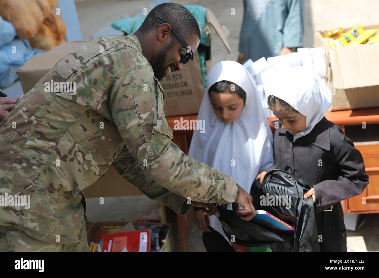 An U.S. Army soldier, assigned to Combined Joint Special Operations ...