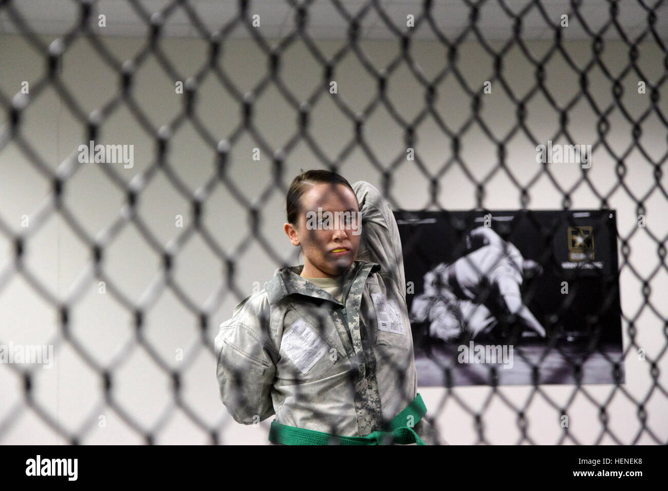 Sgt. Jessica Cattle of Mauston, Wis., 86th Training Division, Fort ...