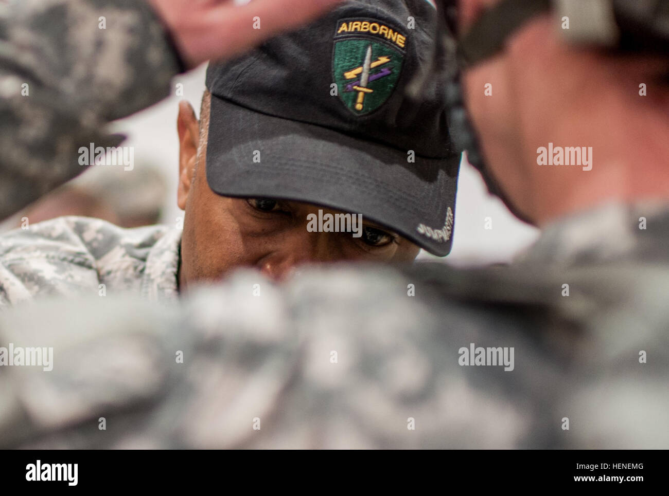 Master Sgt. Dwight Simon, a jumpmaster with the U.S. Army Civil Affairs ...