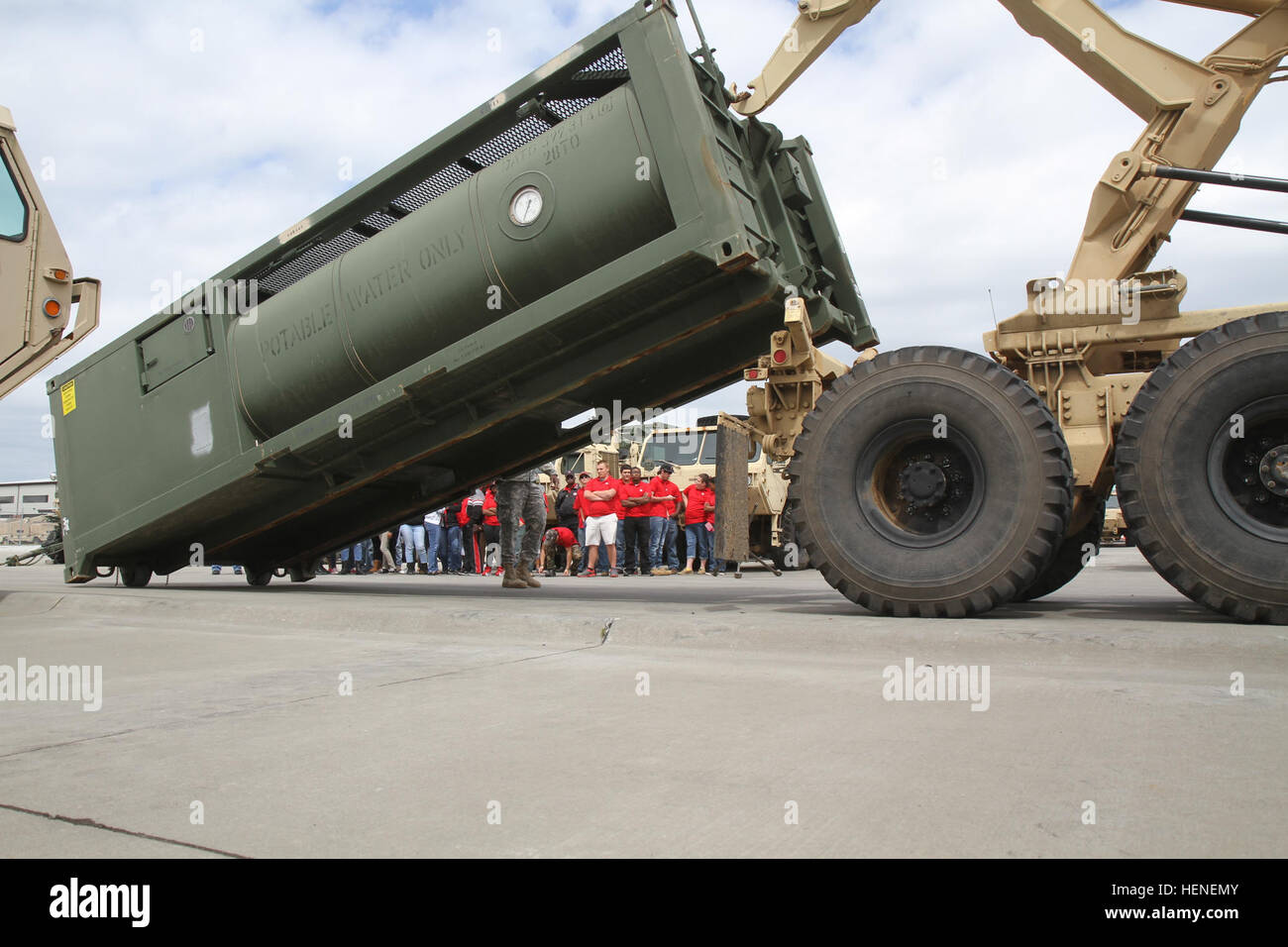Cadets with the Emanuel County Institute's Junior Reserve Officers ...