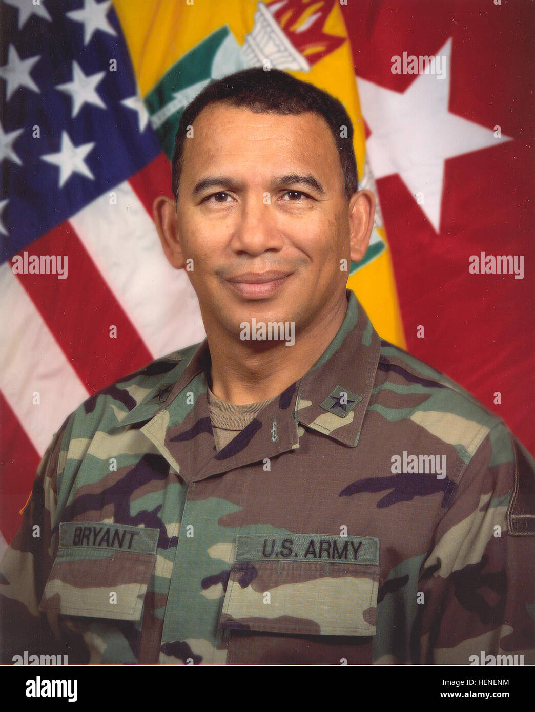 BG Albert Bryant Jr Official Portrait Stock Photo - Alamy