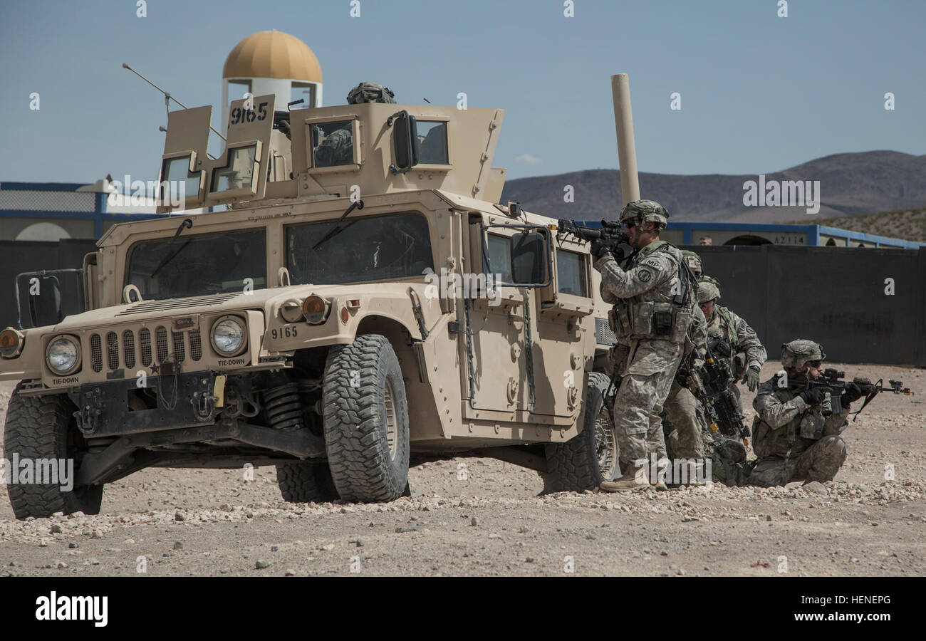 FORT IRWIN, Calif. - U.S. Army Soldiers, assigned to 977th Military ...