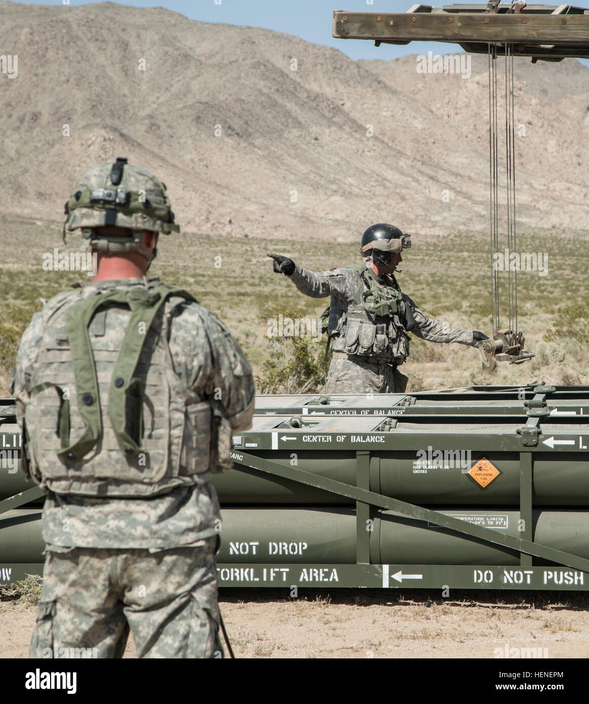 FORT IRWIN, Calif. - U.S. Army Soldiers, assigned to Alpha Company, 2nd ...