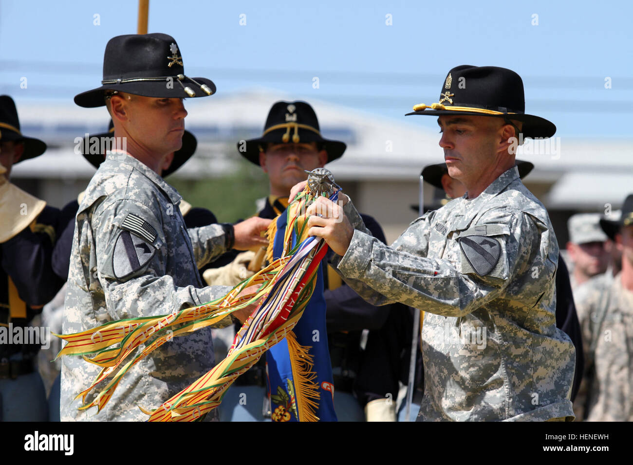 Lt. Col. Hank Perry (left), an Oceanside, Calif., native and commander ...