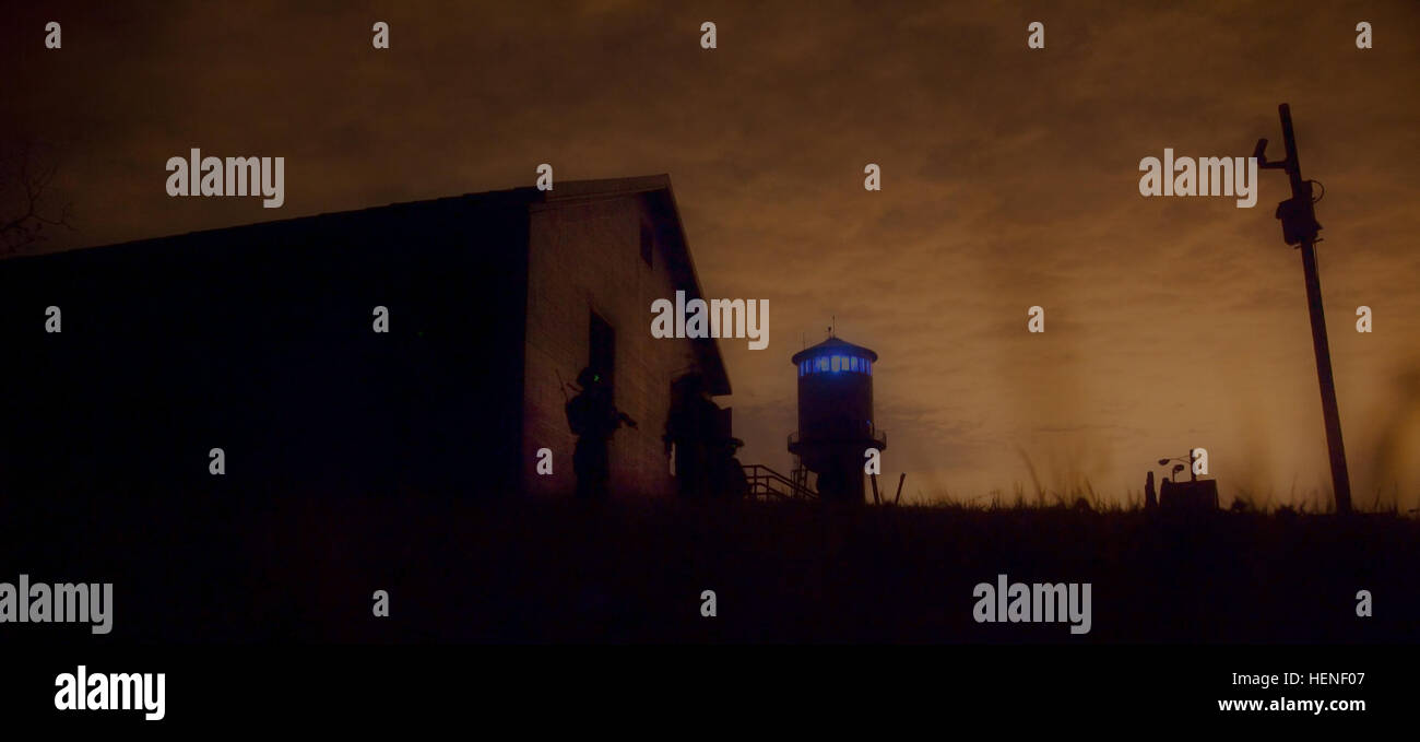 U.S. Army Rangers from 2nd Platoon, Charlie Company, 3rd Battalion ...