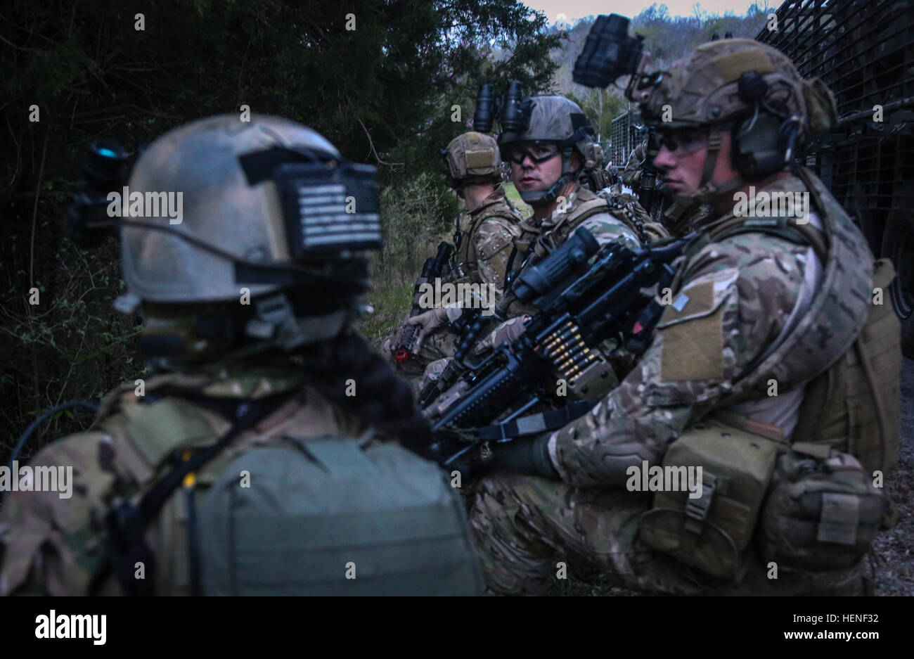 U.S. Army Rangers from Delta Company, 3rd Battalion, 75th Ranger ...