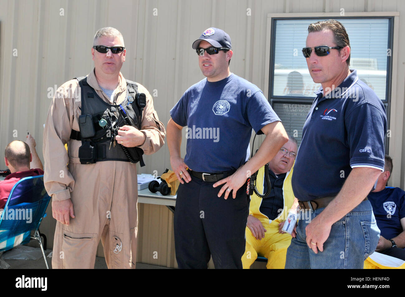 In this image, members of the 6th Civil Support Team support the 2014 ...