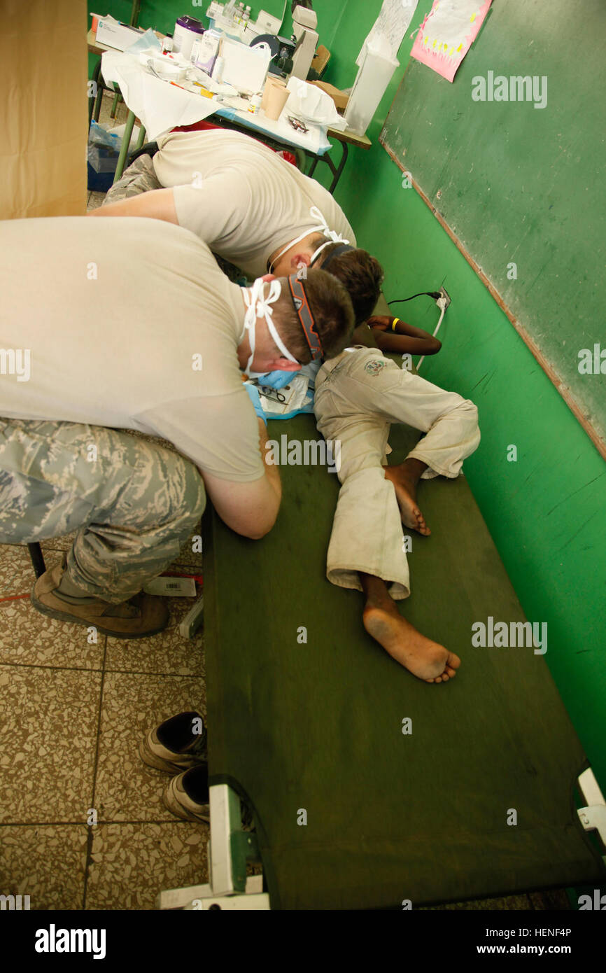 U.S. Air Force Maj. Layne Greene and Maj. Simon Ritchie of the 59th ...