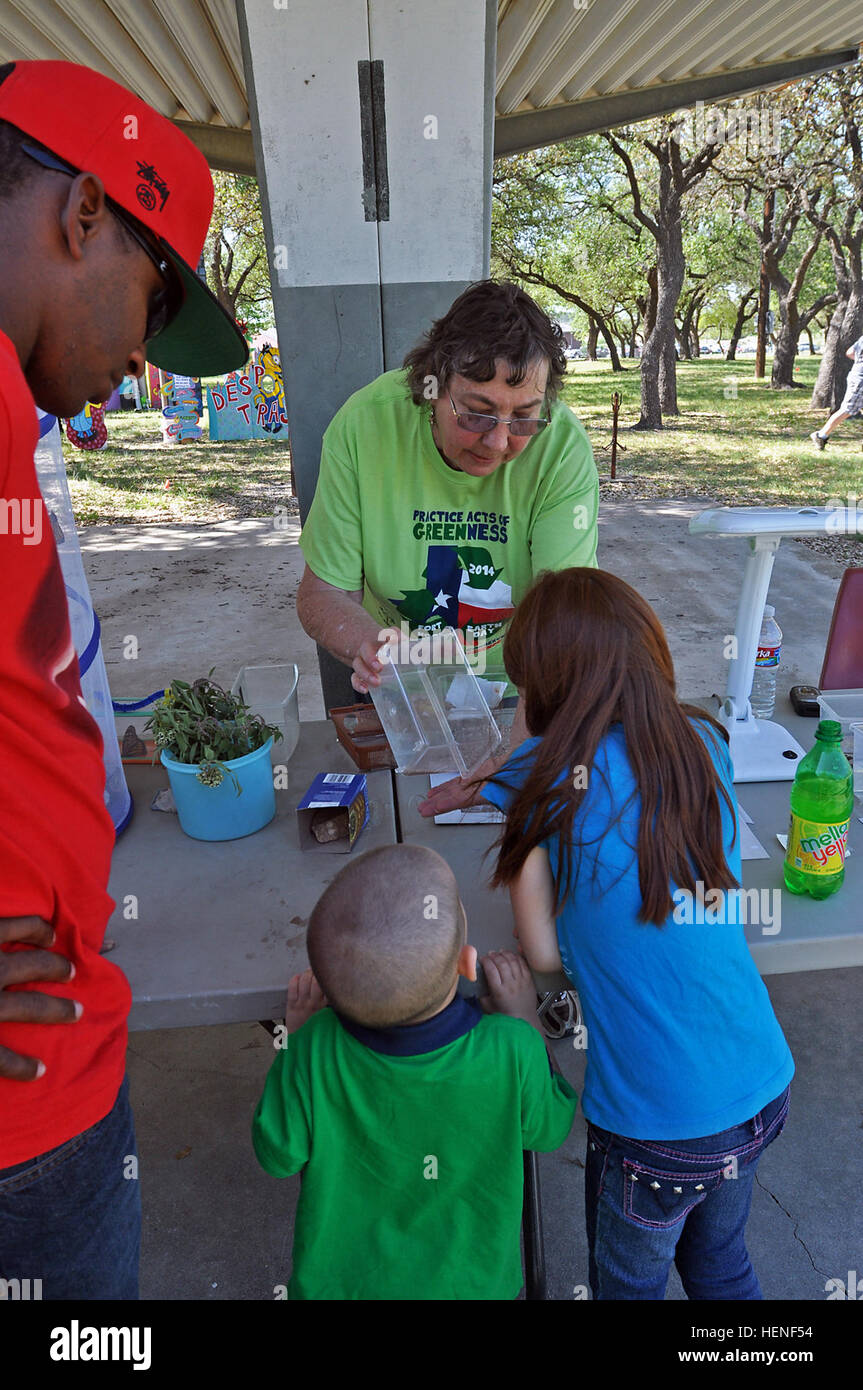 At Fort Hood, an entomologist showcased larval antlions to families ...