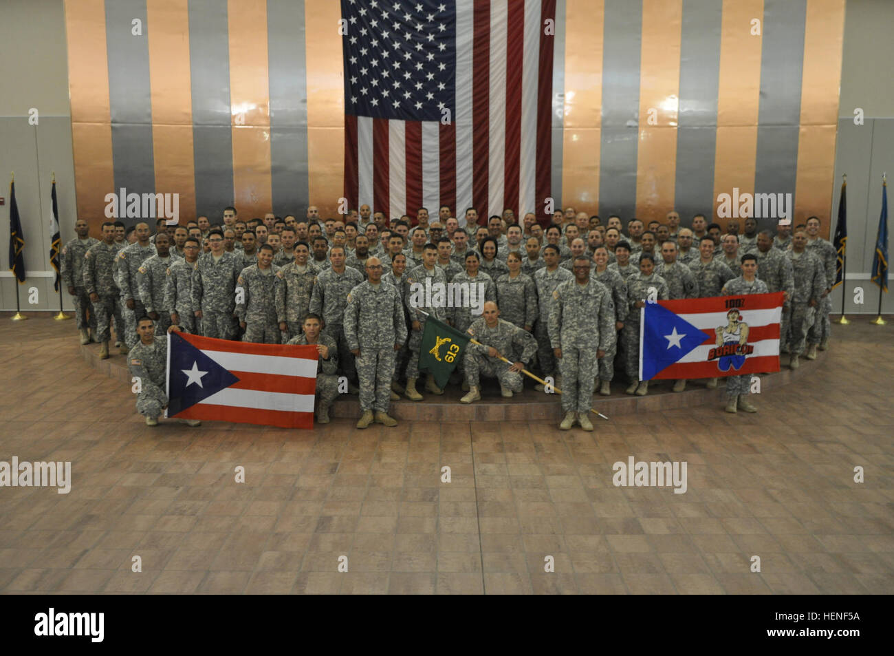 Soldiers of 613th Military Police Company, 1st Mission Support Command ...