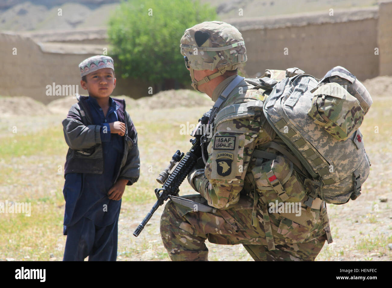 U.S. Army Sgt. Angel RangelGarcia of Apache Troop, 1-75 Cavalry ...