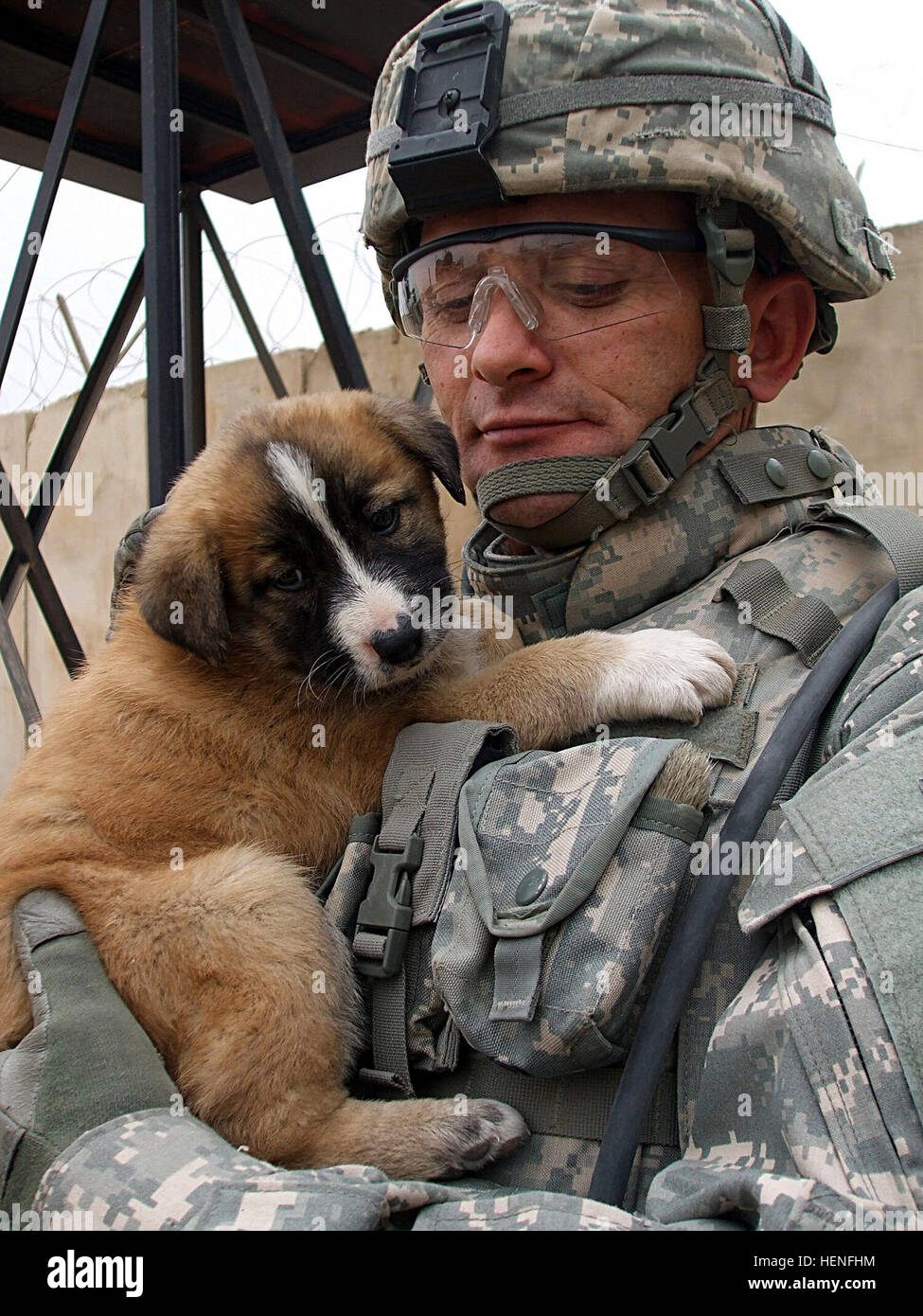 U.S. Army Sgt. Massey from 4th Brigade Combat Team, 3rd Infantry ...