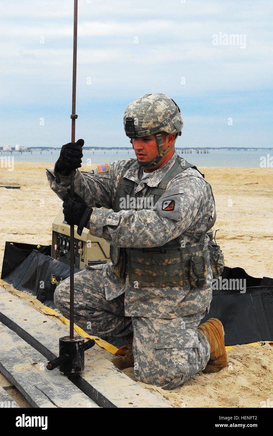 Sgt. Matthew Daniel, a water treatment specialist with the 127th ...