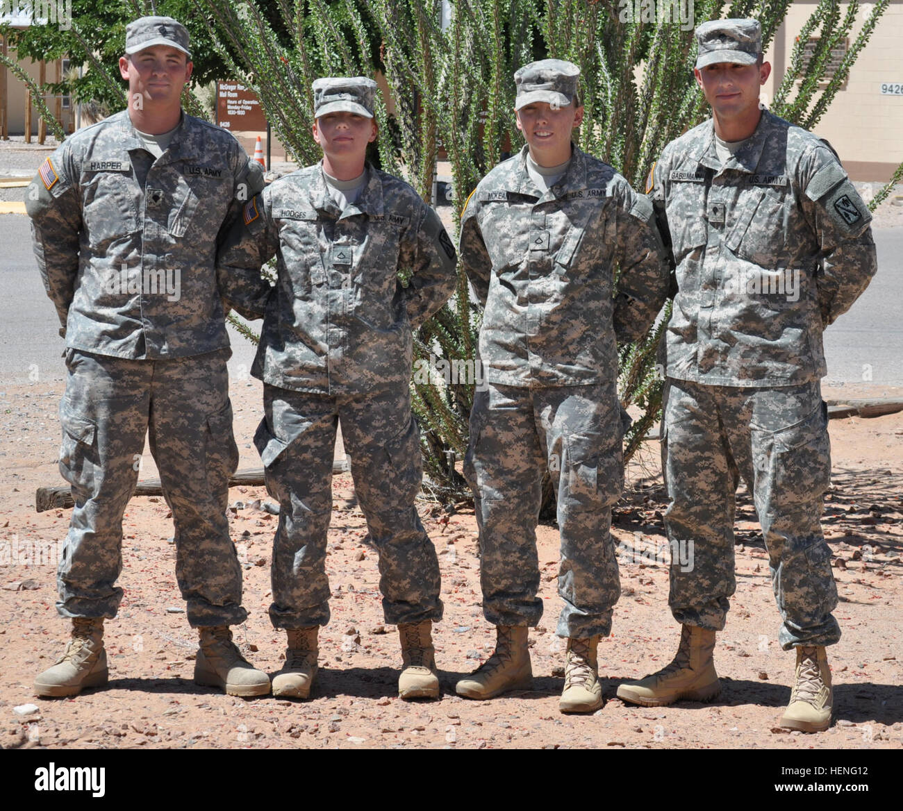Fire direction specialists of Bravo Battery, 1st Battalion, 158th Field ...
