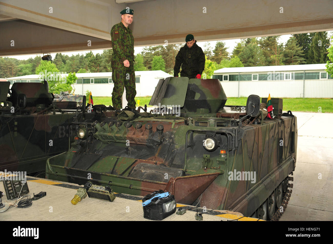 M113 armored personnel carriers hi-res stock photography and images - Alamy