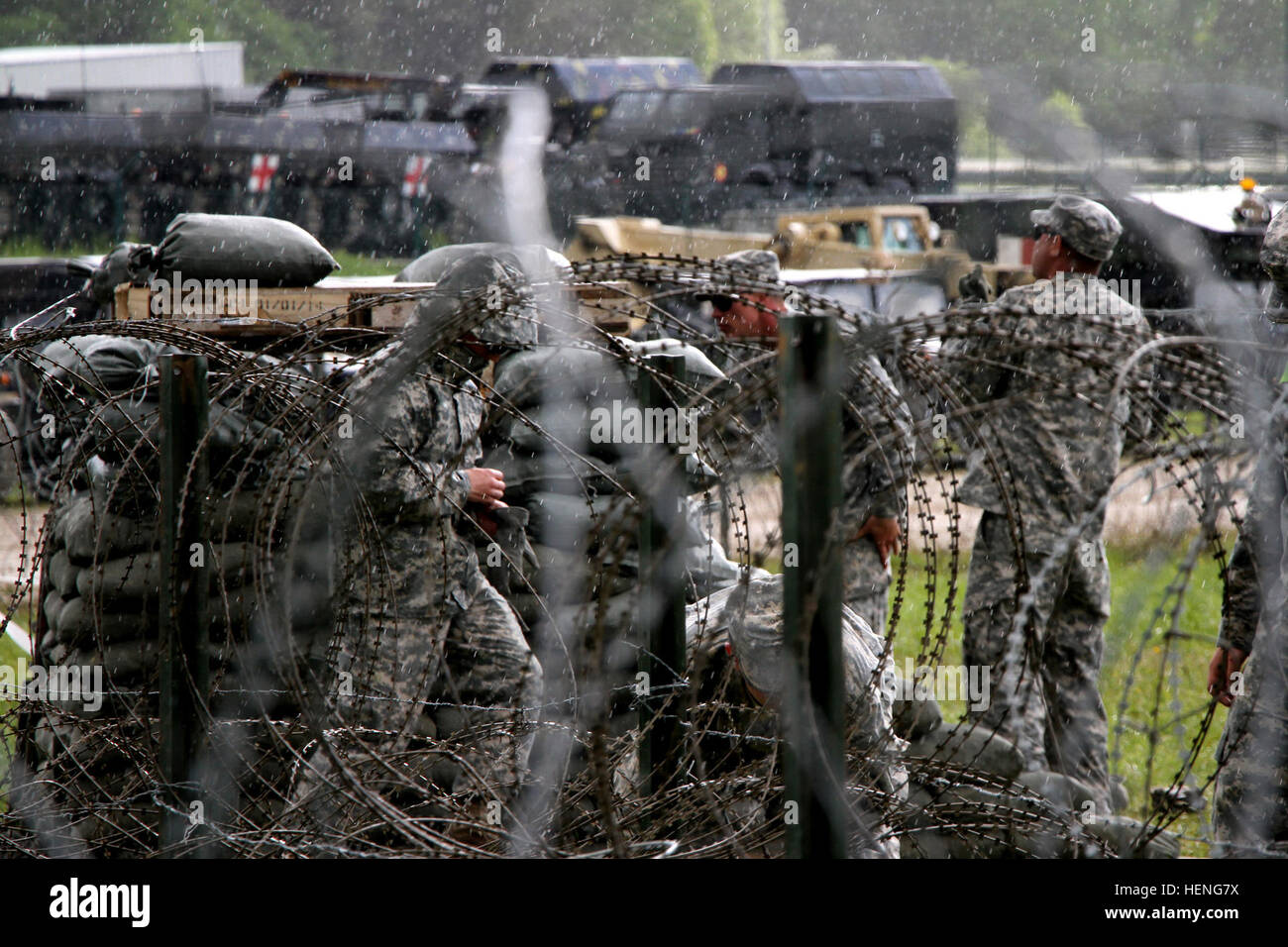 Sandbag bunker hi-res stock photography and images - Alamy