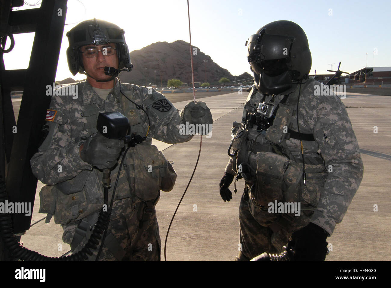 Helicopter hoist extraction hi-res stock photography and images - Alamy