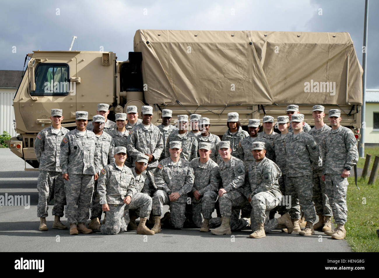 Sixteenth Sustainment Brigade Commander Col. Scott Murray visits ...