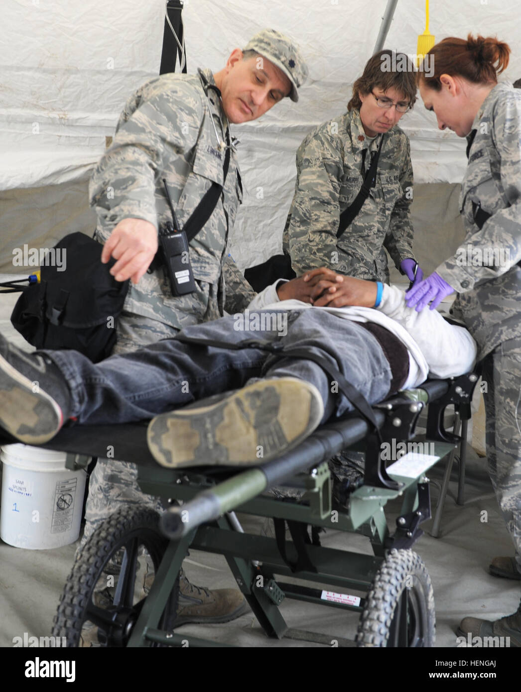 Airmen of the 193rd Special Operations Medical Group, 193rd Special ...