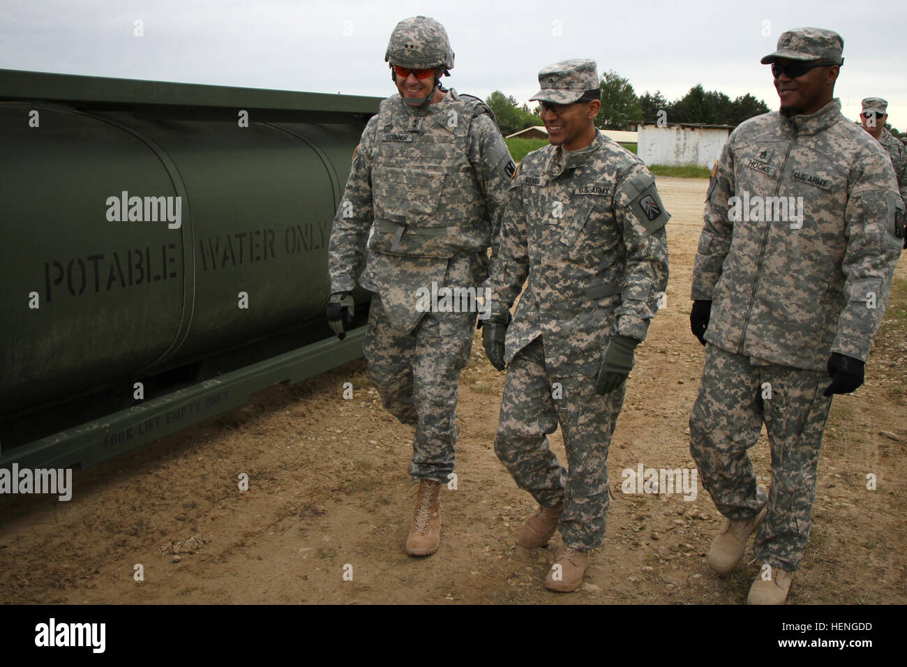 Commander of the 21st Theater Sustainment Command, Maj. Gen. Jack O ...